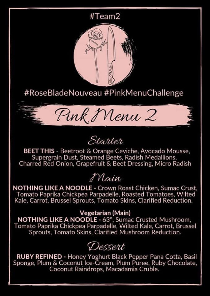 Team HTA triumphs at the Pink Table Project #RoseBladeNouveau - hta